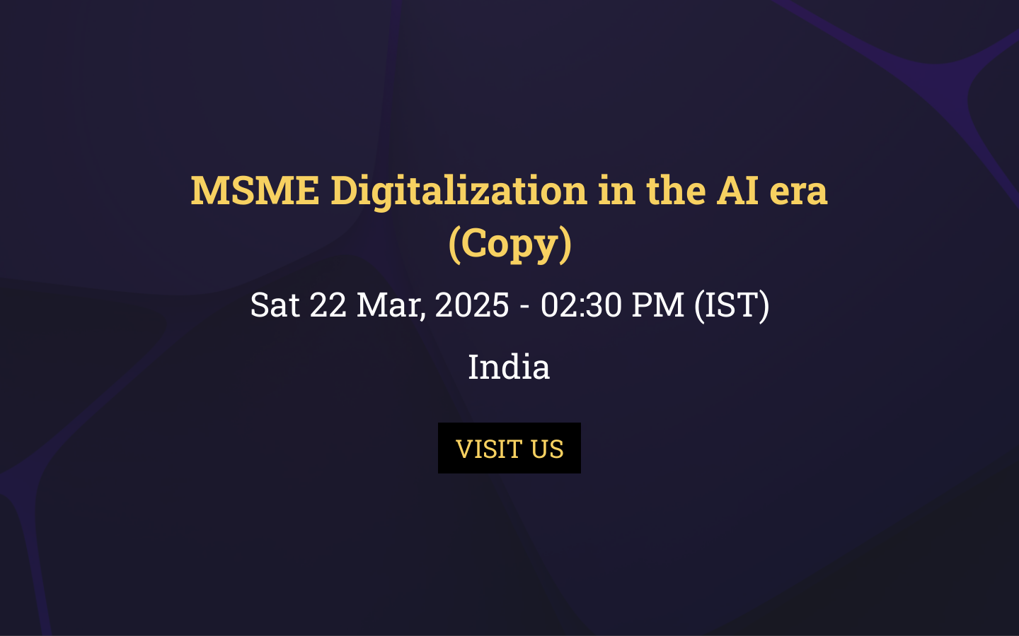 MSME Digitalization in the AI era (Copy)
